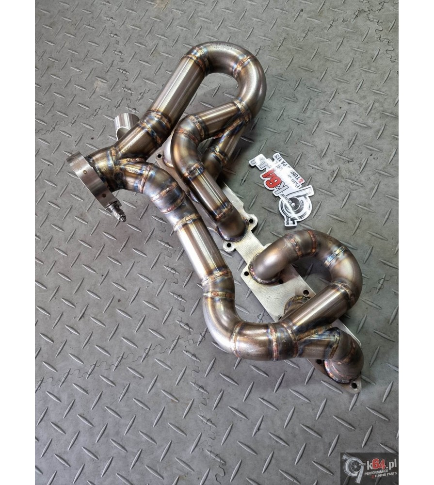 exhaust manifold TURBO k64spec BMW E46 M3 S54 S54B32 vband t3 t4 TURBO ...