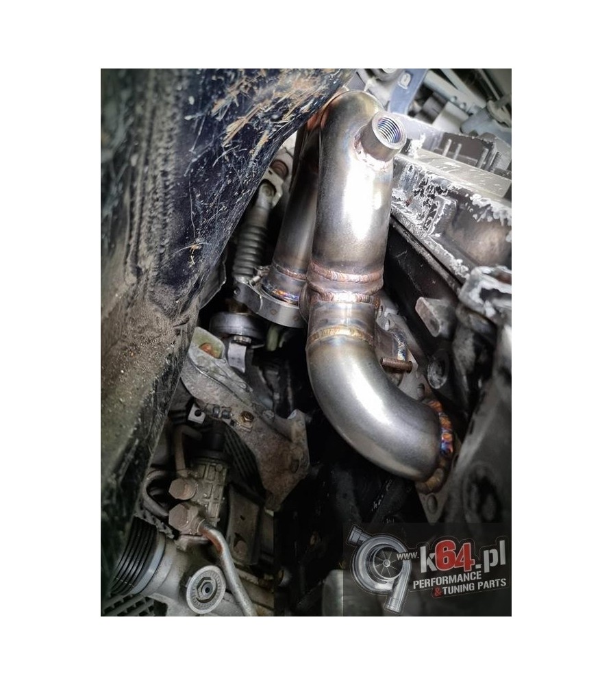 exhaust manifold e36 m50 n/a vband 2,5"
