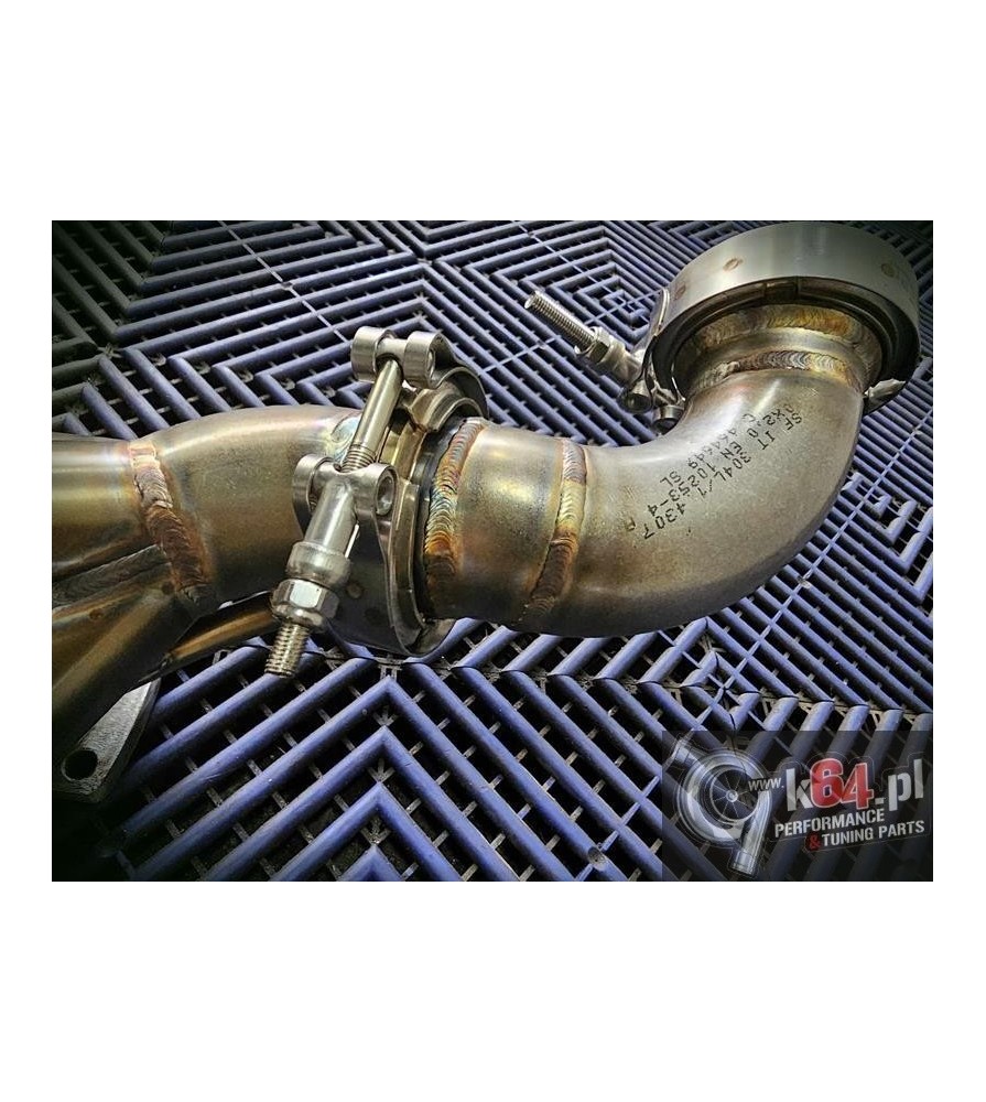 exhaust manifold bmw e36 turbo m42 m44 318is highflow k64