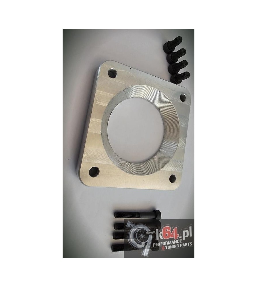 CNC adapter for M50 M52 M54 alu intake manifold for v8 bmw m60 m62 ...