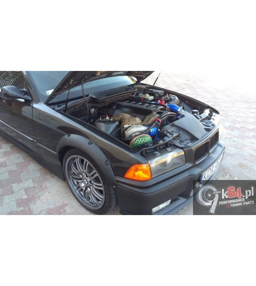 BMW e36 M52 M50 S50us TURBO Exhaust MANIFOLD + AC KLIMA !!! T3 T4 ...