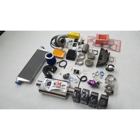 TURBO KIT VR6 12V 24V / R32 500HP+ k64performance STAGE 1 / STAGE 2