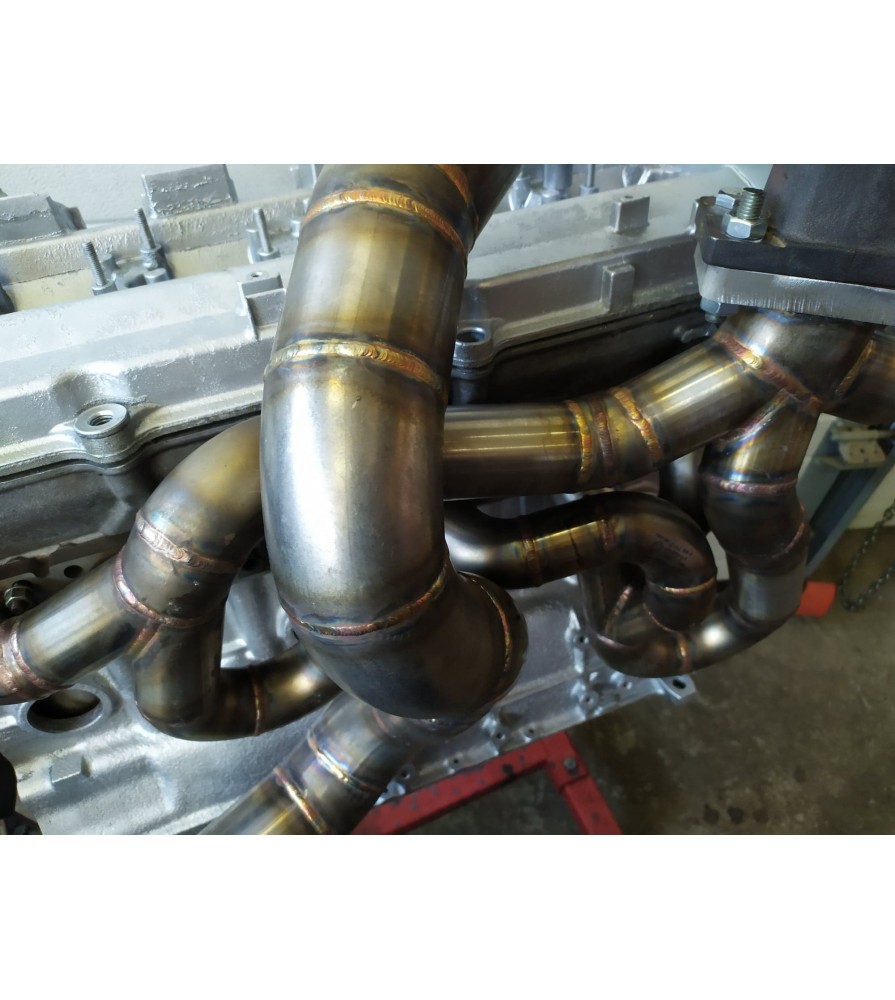 .RHD (UK) Turbo exhaust manifold BMW E36 E46 + DOWNPIPE ! M50 M52 M54