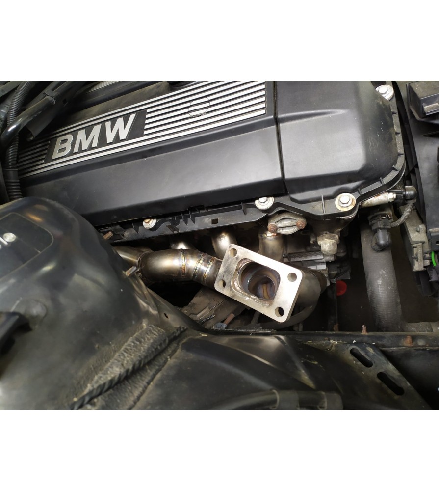 .RHD (UK) E46 Exhaust turbo manifold Bmw M52 M54 HIGHFLOW T3/T4