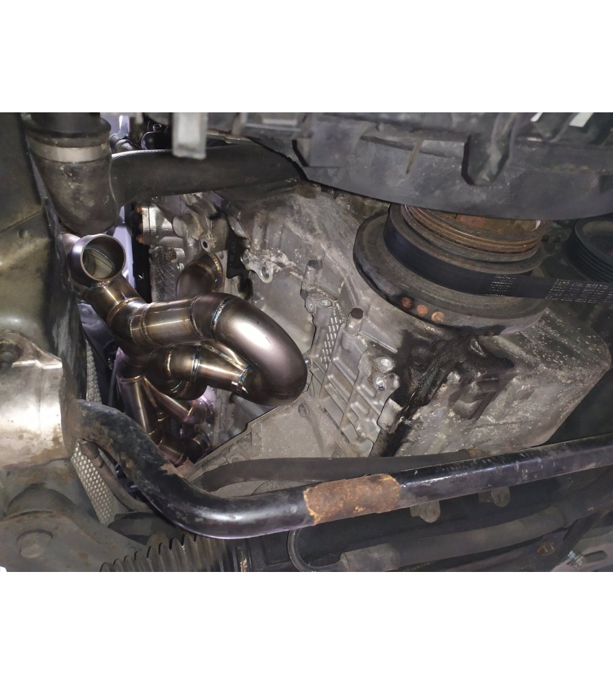 .RHD (UK) E46 Exhaust turbo manifold Bmw M52 M54 HIGHFLOW T3/T4
