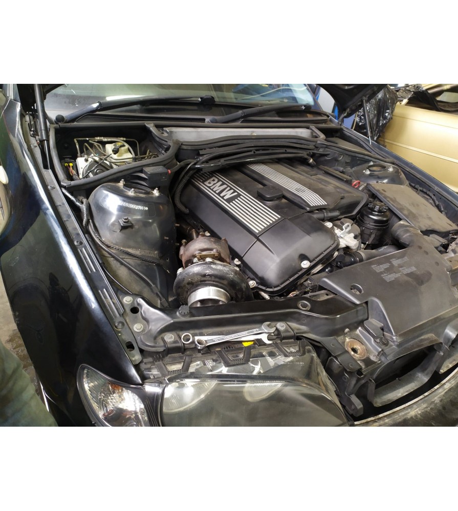 .RHD (UK) E46 Exhaust turbo manifold Bmw M52 M54 HIGHFLOW T3/T4