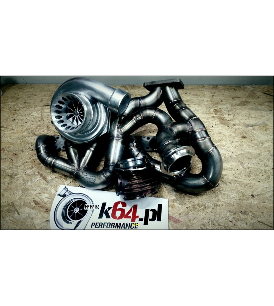 BMW E30 E36 E46 exhaust twinscroll TURBO MANIFOLD k64spec